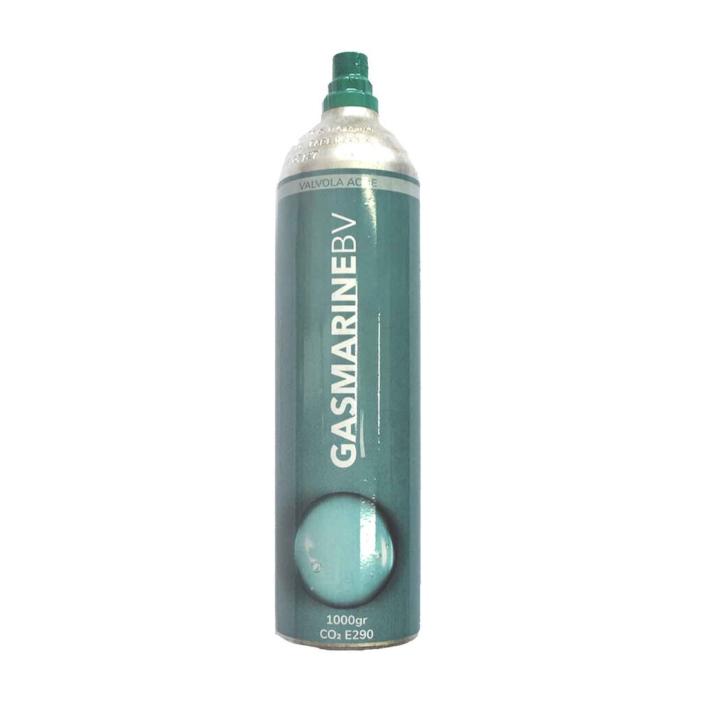 CO2 Gas Up cylinder 1 Kg with ACME connection – TermoidraulicaRV