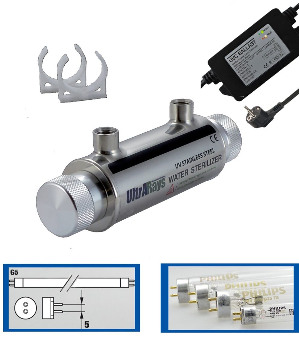 Uv complete system with Philips uv lamp 4 watt – TermoidraulicaRV