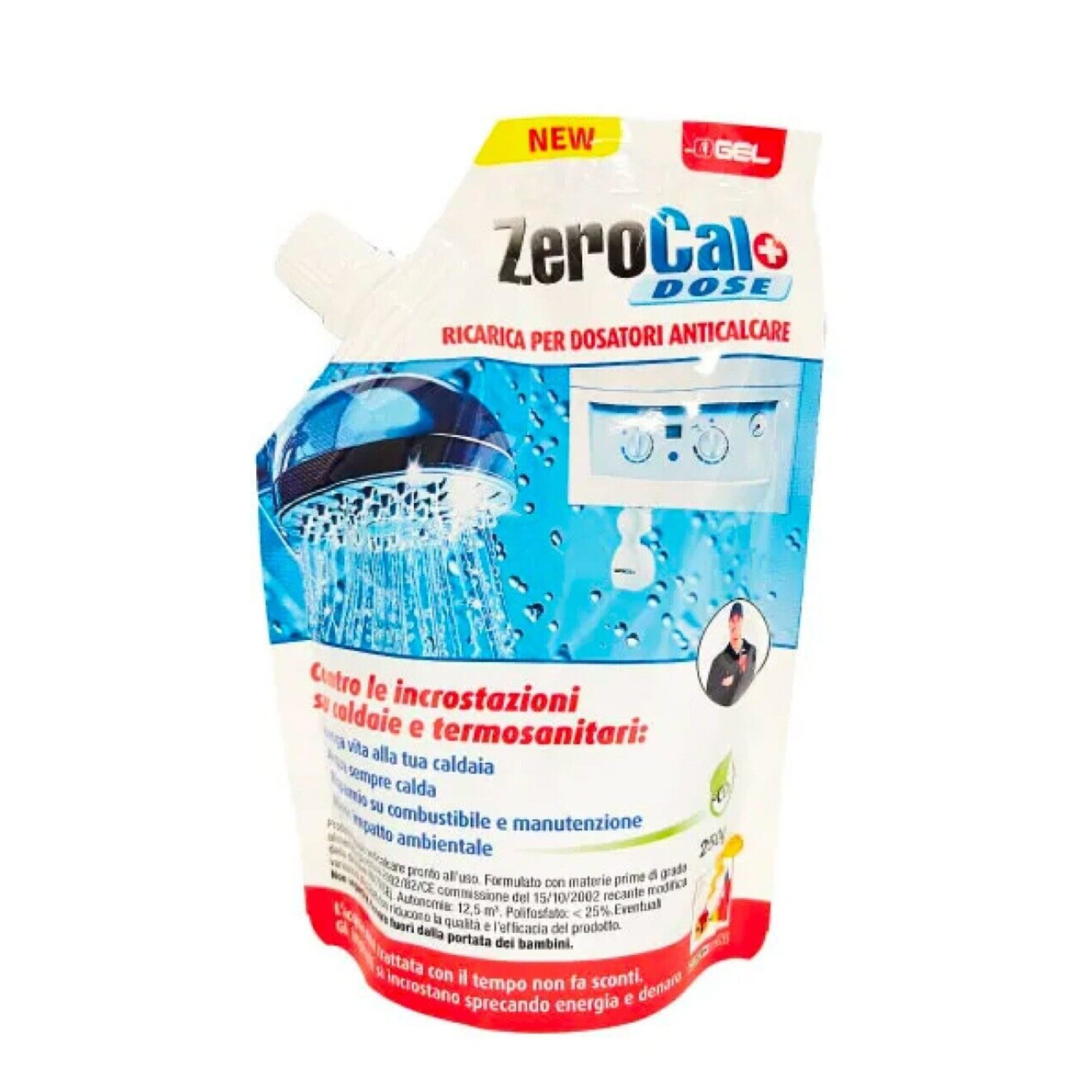 Zerocal+ Dose liquid descaler product ready for use. Pack of 4 pcs 250 ...